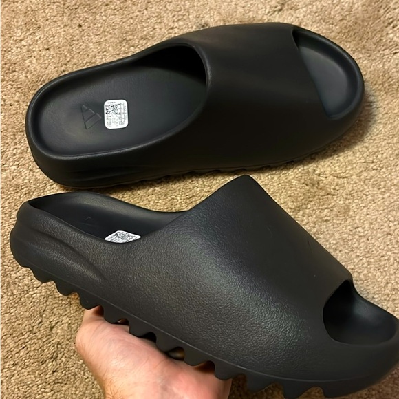 Yeezy | Shoes | Adidas Slides Yzy Dark Onyx Size 8 | Poshmark